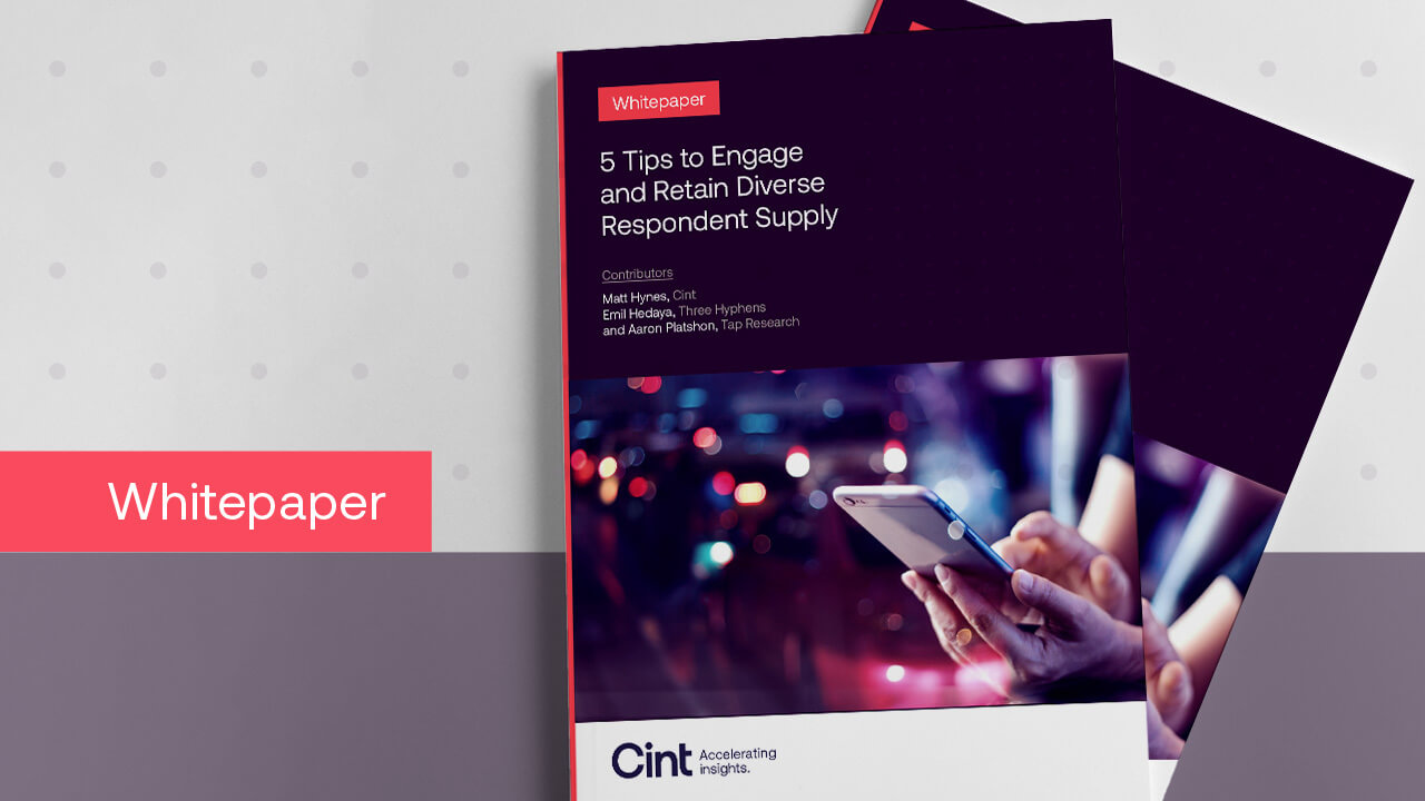 White paper: 5 Tips to Engage and Retain Diverse Respondent Supply ...